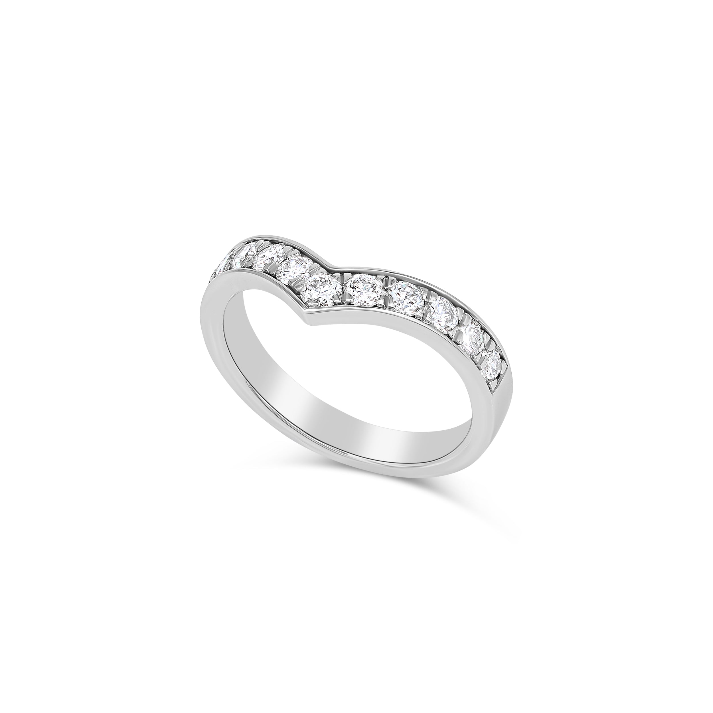 Chevron Lab Diamond Ring – Lab-Grown Diamonds Centre Hong Kong